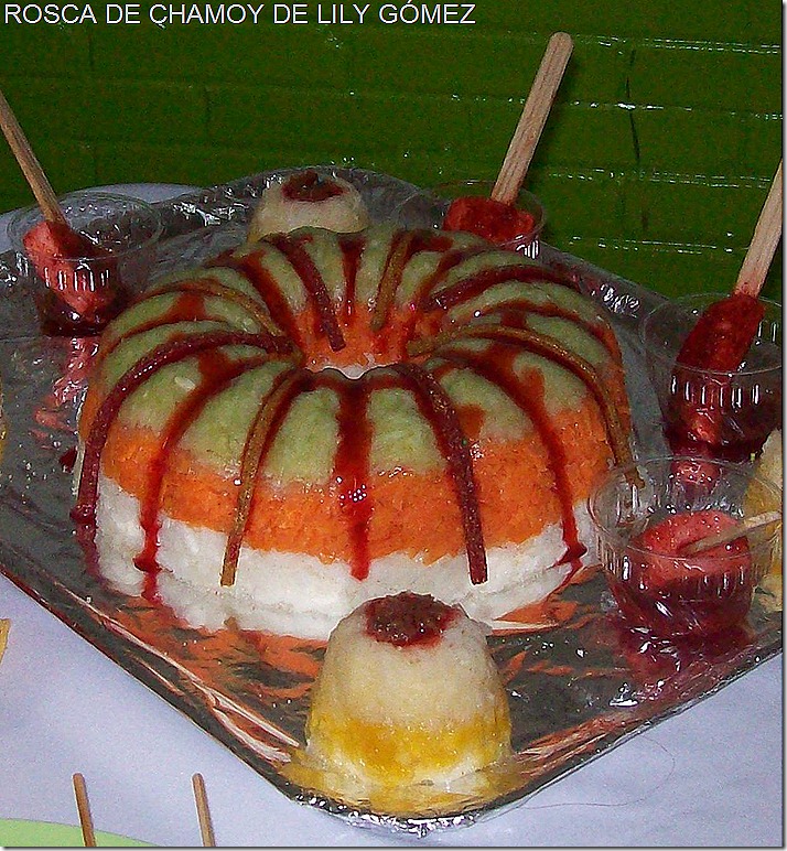 ROSCA DE CHAMOY Receta | Cocina casera mexicana (Mis Recetas) Cocina casera mexicana (Mis Recetas)